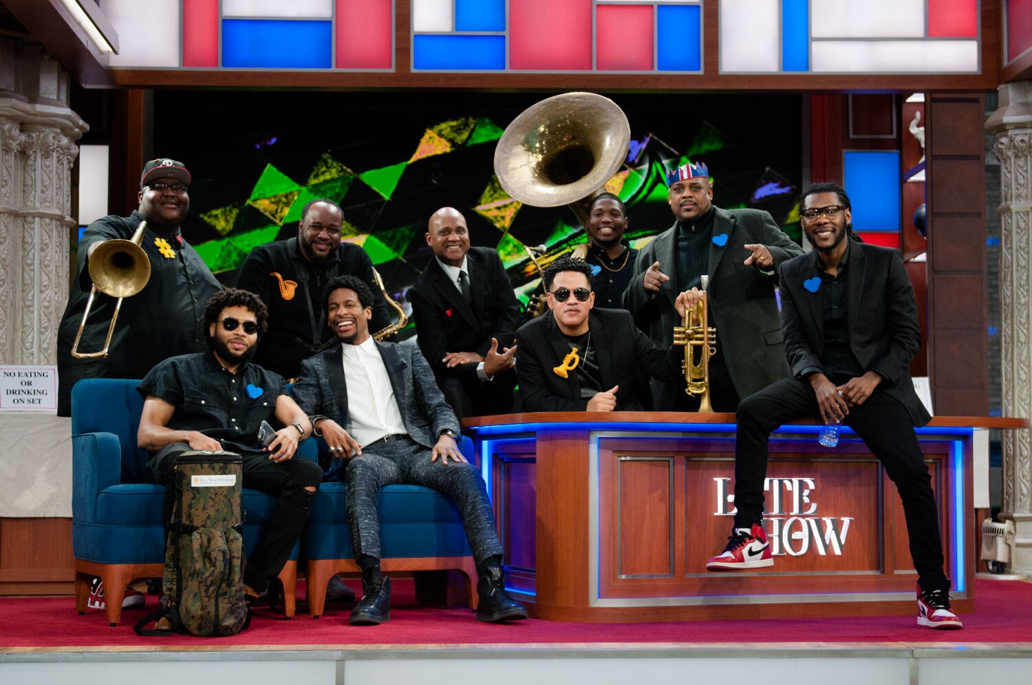 The Soul Rebels debuted on The Late Show with Stephen Colbert (CBS ...